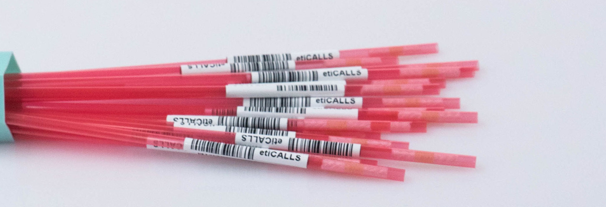 Labels for marking straws and tubes - cryogenics - Etisoft etiCALLS